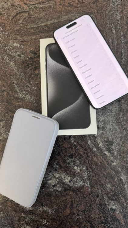 IPhone 15 Pro, Max Black , 256GB, 6.10", SIM + eSIM, 48 (Gebraucht) in St.Gallen für CHF 845 ...