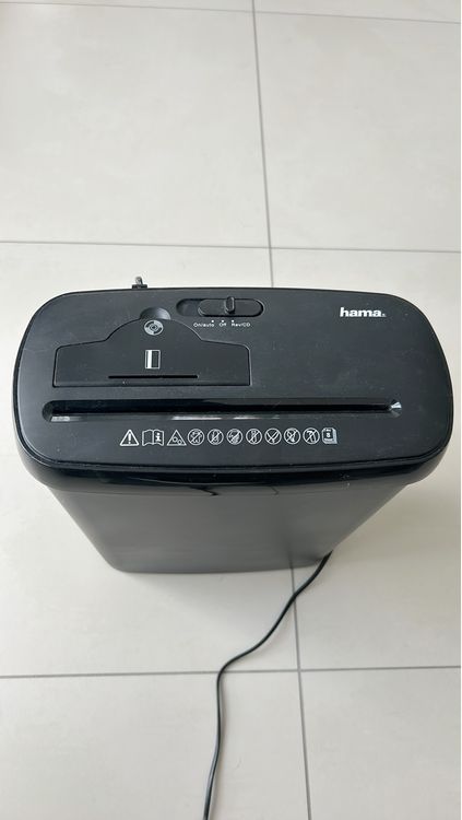 Destructeur de documents Hama (Neu (gemäss Beschreibung)) in Eysins für ...