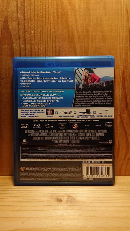 FINAL DESTINATION 5 in 3D und 2D Blu-Ray (Gebraucht) in Wilderswil für ...
