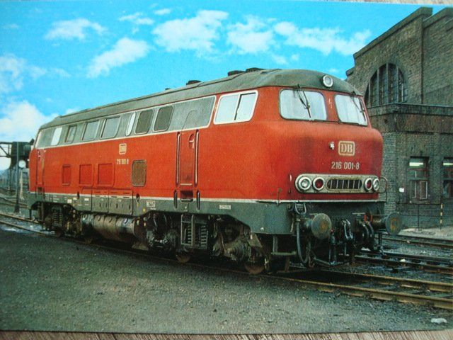 DB Diesel-Streckenlok 216 001-8 früher V 160 001 (Neu und ...