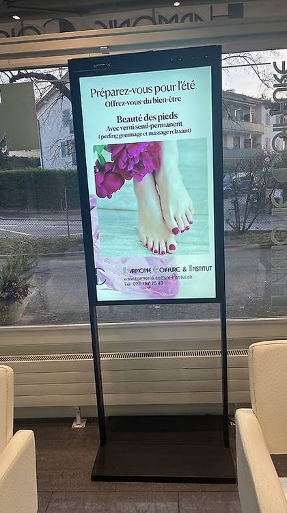 Super écran double face vitrine (D'occasion) à Bernex pour CHF 1000 ...