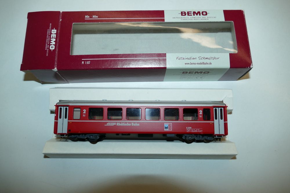 Bemo H0m: RhB 2.Kl. Personenwagen B 2310 | Kaufen auf Ricardo