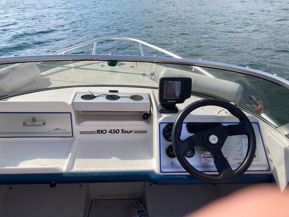 Motorboot 40 PS mit Bodenseezulassung Rio 450 Tour (Gebraucht) in für ...