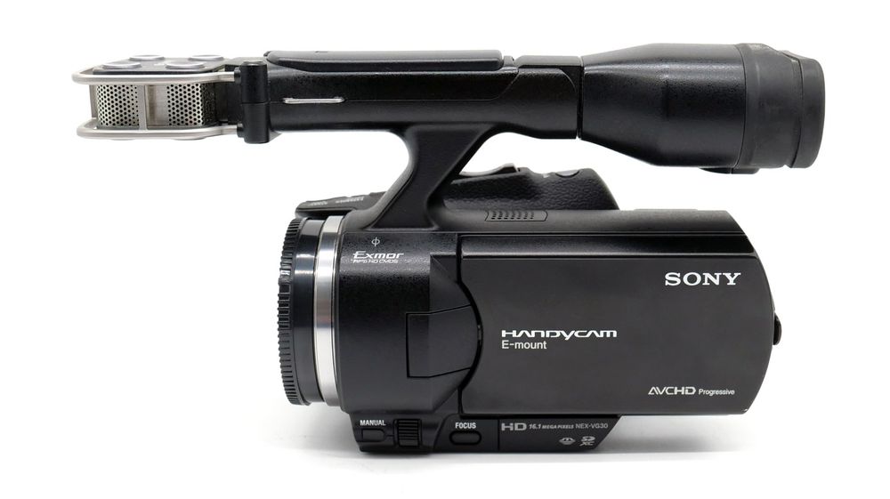 Sony NEX-VG30E FULL HD Camcorder, 16.1 MP, HD CMOS Dolby 5.1 (Gebraucht ...