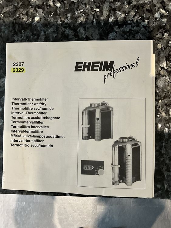 2329 Eheim professionell Intervall Filter mit Heizung (Gebraucht) in ...