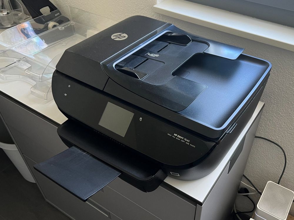 HP ENVY 7640 Tintenstrahldrucker - All in One Series (Gebraucht) in für ...