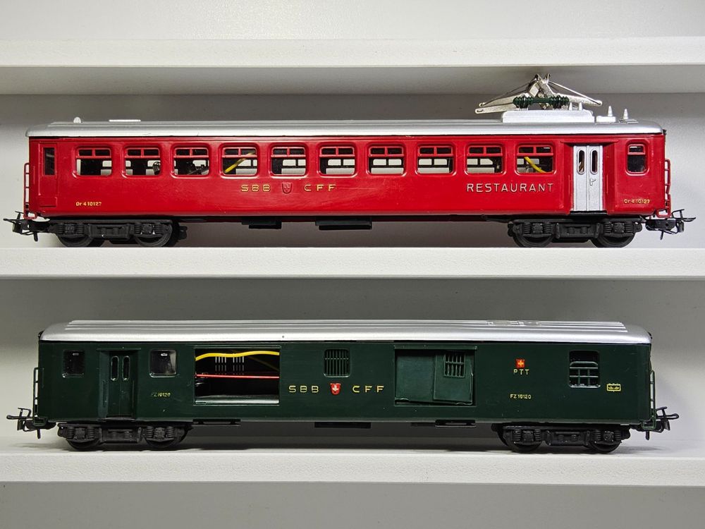 HAG _ 5 teiliger SBB Steuerwagen Zug _ in OVP _ AC _ Spur H0 (Gebraucht) in Uerikon für CHF 149 ...