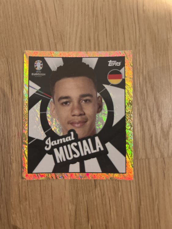 UEFA Euro 2024 PTW Sticker GER Gold | Kaufen auf Ricardo