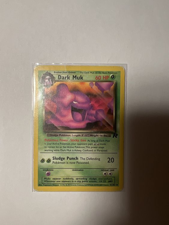 Pokémon Karte Dark Muk 41/82 | Kaufen auf Ricardo