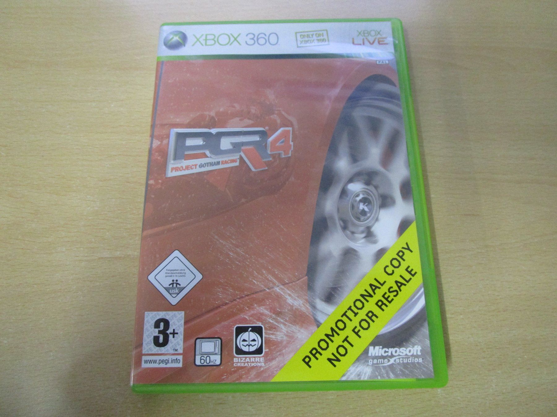 Project Gotham Racing 4 Xbox 360 Promo Game (selten) XBOX360 (Gebraucht ...