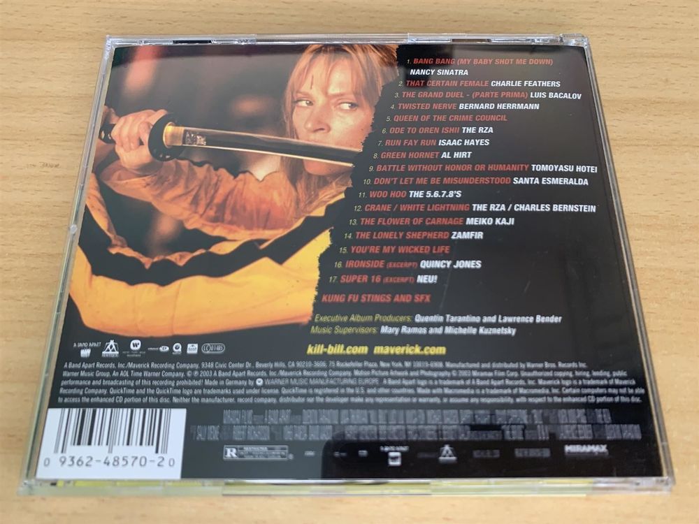 Kill Bill Vol. 1 (Original Soundtrack) (Gebraucht) in Rikon im Tösstal ...