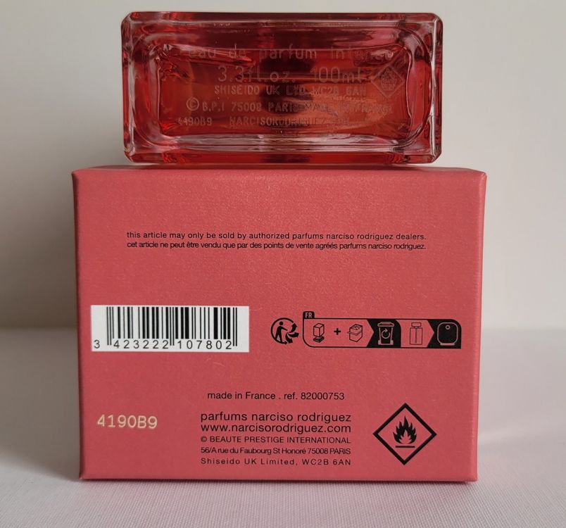 Narciso Rodriguez Radiant Magnolia 100ml Parfum Intense NEU (Neu ...