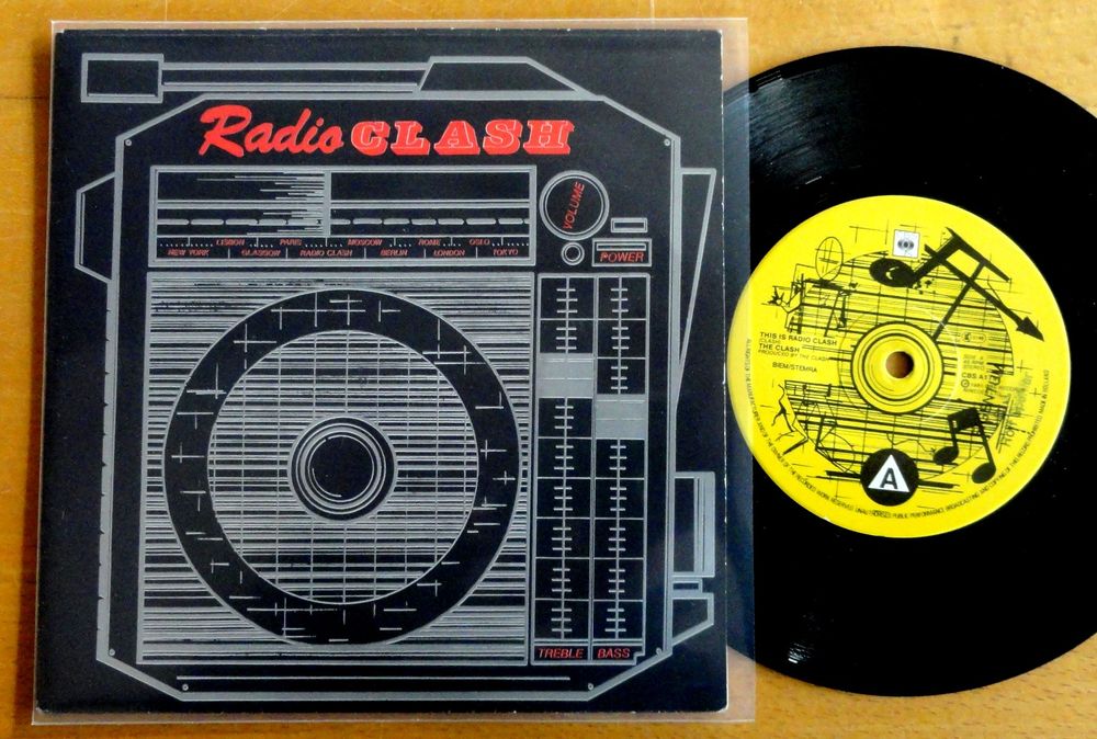 SI THE CLASH radio clash CBS 1981 KULT HIT (Gebraucht) in Kesswil für ...