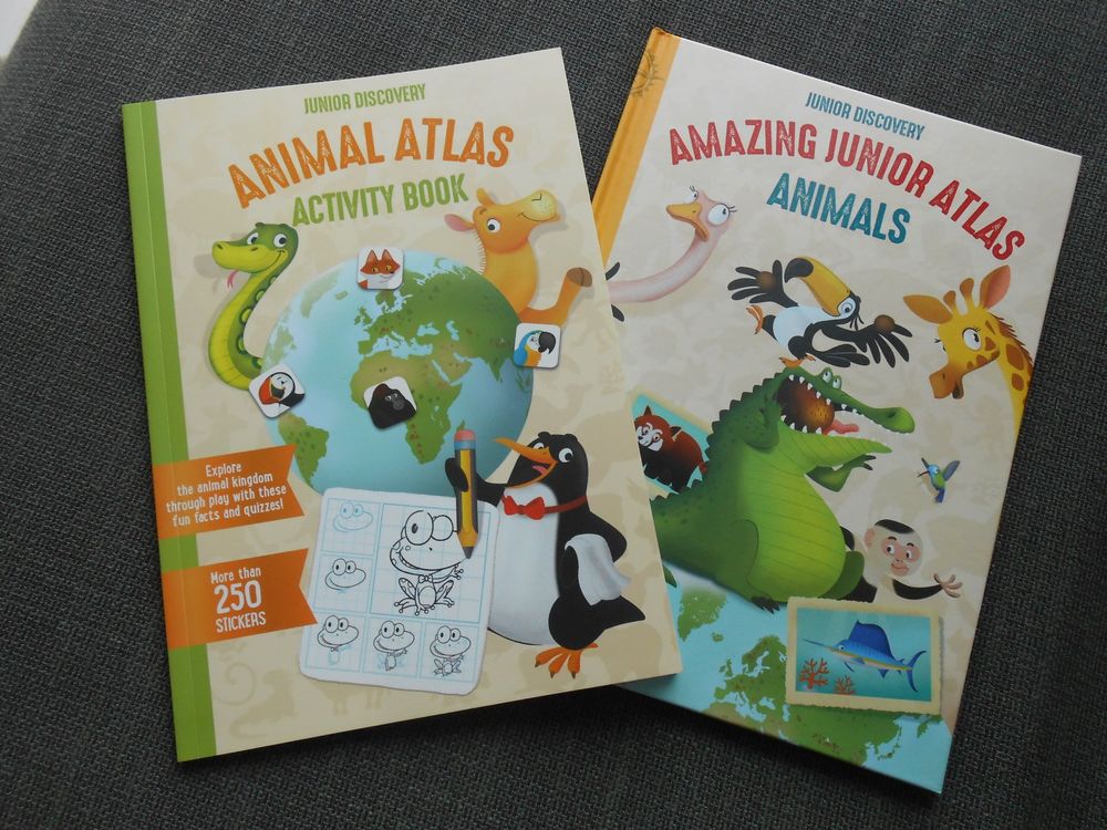 Amazing Junior Atlas " Animals " + Activity Book engl. (Gebraucht) in ...