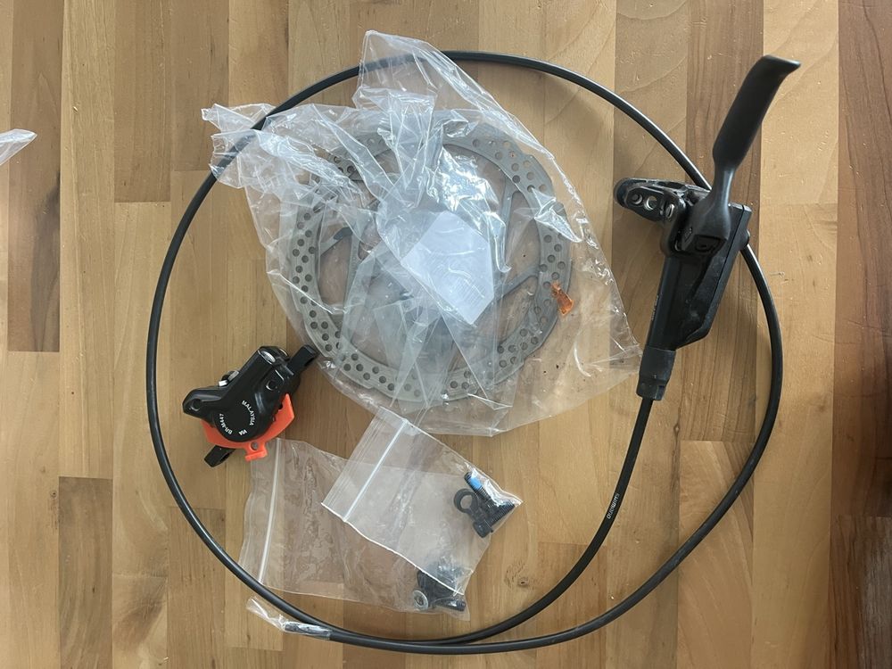 Shimano SLX/XT Scheibenbremse, vorne und hinten, neu (Neu und ...