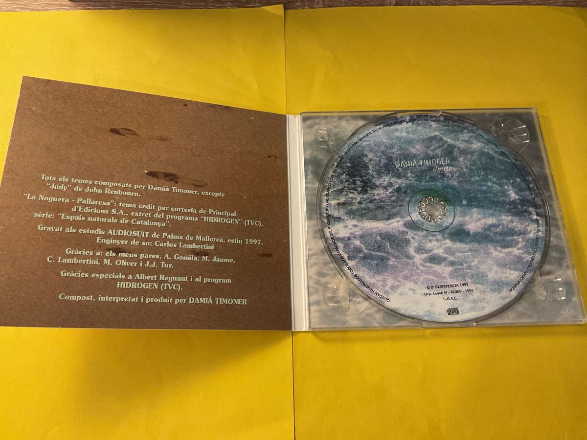 Damià Timoner - Simple (CD) - Sommerhits für dich! 🏖️🎶🎶 (Gebraucht) in ...