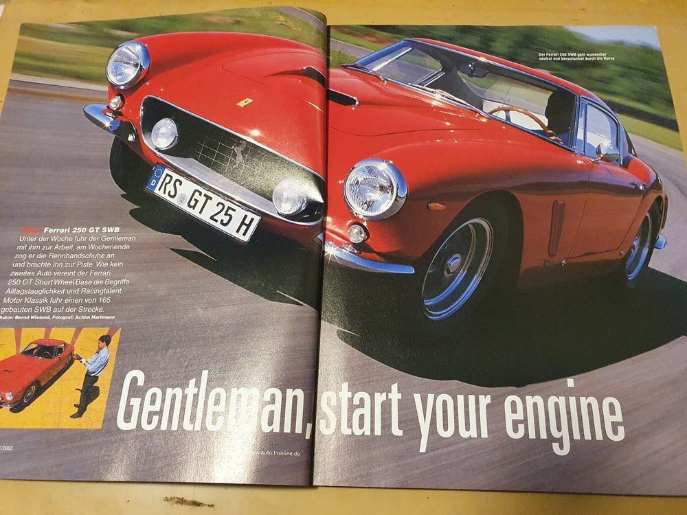 Motor Klassik 7/02 Ferrari 250 SW Volvo 245 MG TF AMG 300 xb | Kaufen ...