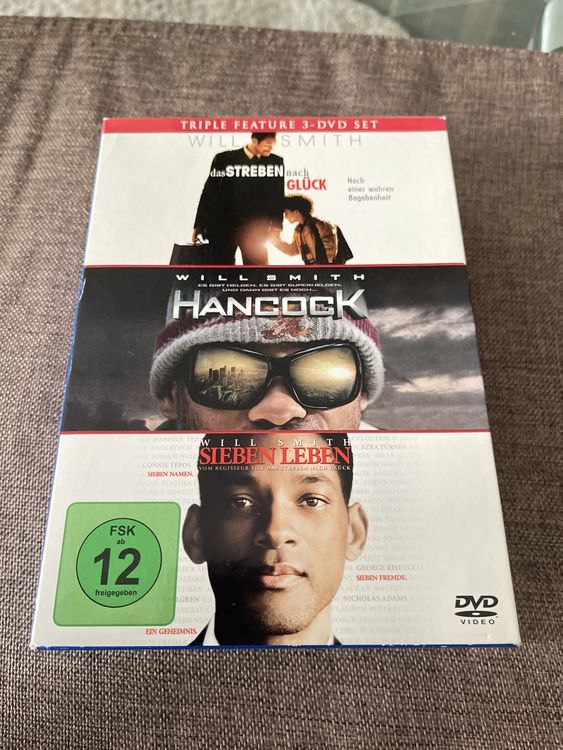 Will Smith 3er DVD-Set: Hancock, Sieben Leben, Streben nach | Kaufen auf Ricardo
