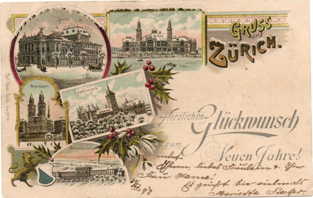 Gruss aus Zürich Glückwunsch (Gebraucht) in Wetzikon ZH für CHF 10 – mit Lieferung auf Ricardo ...