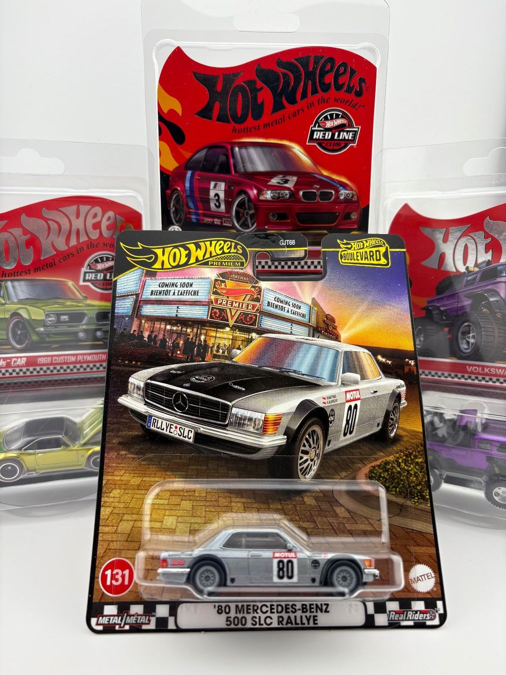 Hot Wheels 80 Mercedes-Benz 500 SLC Rallye Premium Boulevard (Neu und ...