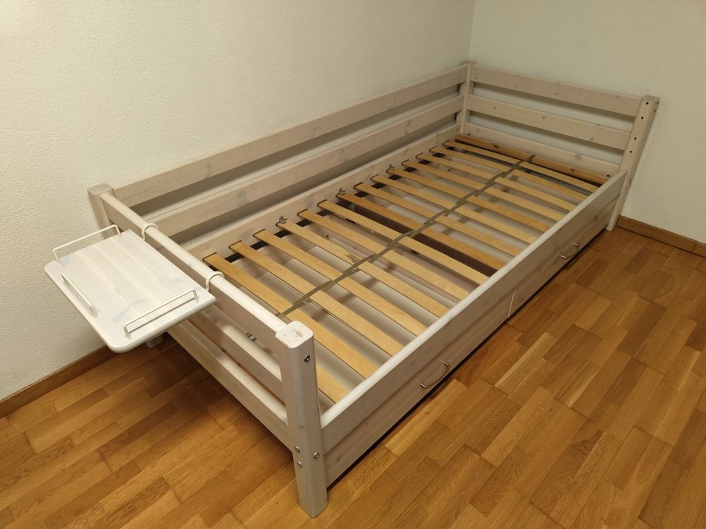 Flexa Classic Bett 90x200cm inklusive Zubehör | Kaufen auf Ricardo