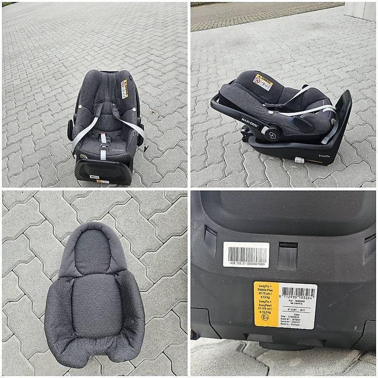 Maxi Cosi mit 2 way fix inkl. Newborneinsatz (Gebraucht) in Dierikon ...