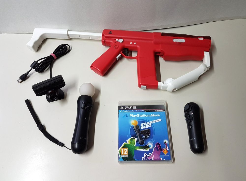 Move-Set, Kamera, Controller Gun Gewehr + Spiel | Kaufen auf Ricardo