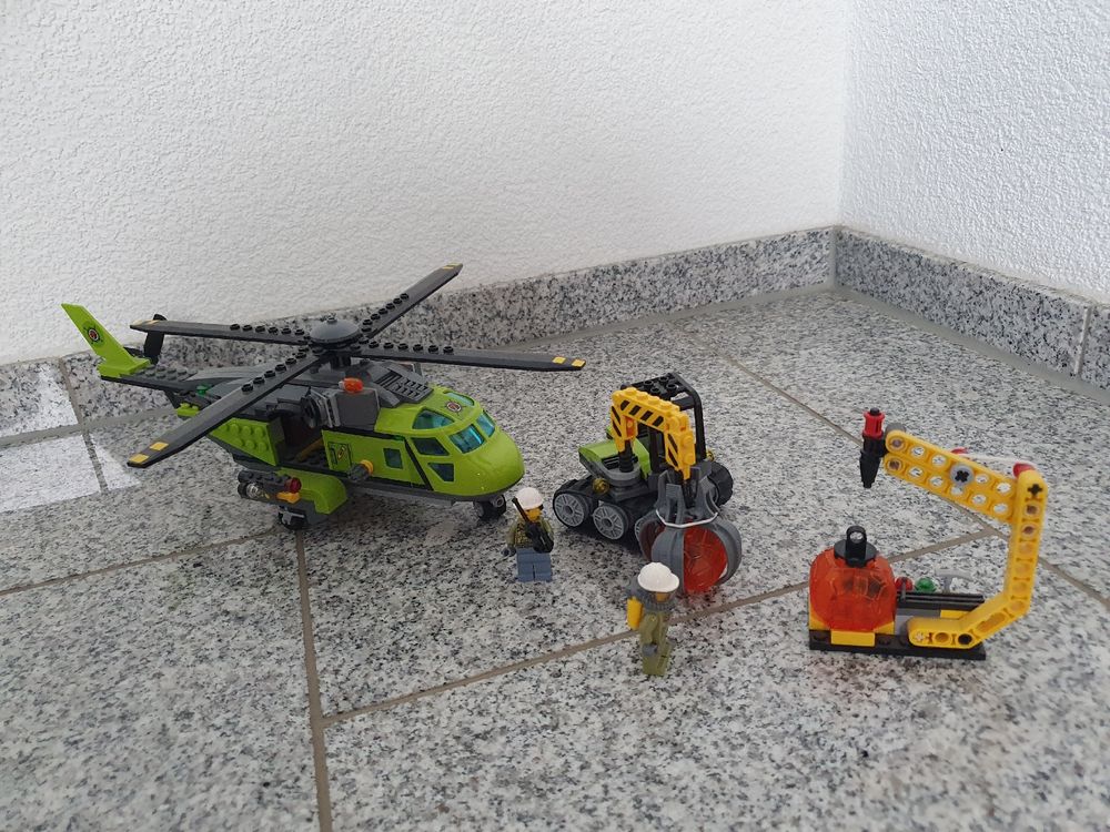 LEGO-City Vulkan-Versorgungshelikopter | Kaufen auf Ricardo