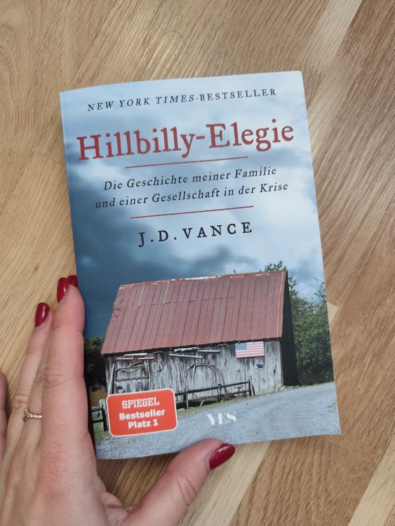 Hillbilly Elegy by J.D. Vance - A Must-Read Novel! (Gebraucht) in ...