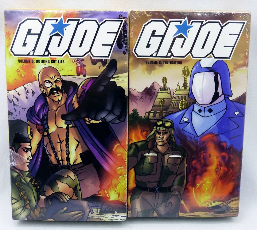 GI JOE SET 2 U.S.A HOME VIDEO VHS TAPE VOL 8-9 SEALED 1986 (Gebraucht ...
