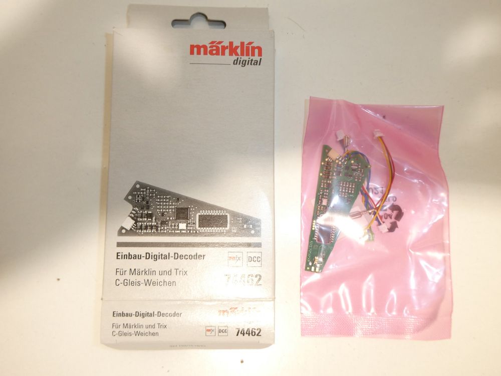 Märklin Digital-Decoder C-Gleis Weichen MFX DCC HO 74462 (Neu (gemäss ...