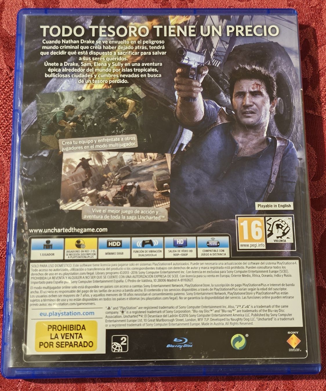 Uncharted 4: A Thief's End pour PS4 - Aventure palpitante (Neuf (Voir ...