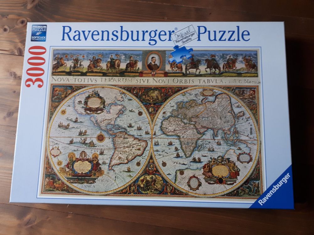 Puzzle 'Grosse Weltkarte 1665' | Kaufen auf Ricardo