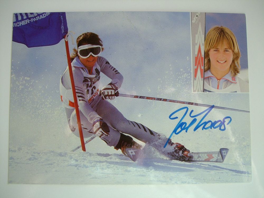 ZOÈ HAAS (CH) SKISTAR HANDSIGNIERT TOP AK (Gebraucht) in Schachen b. Reute für CHF 13 – mit ...