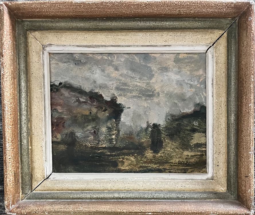 Antike Landschafts Gemälde, Unl. Sig. (Gebraucht) in Root für CHF 19 – mit Lieferung auf Ricardo ...