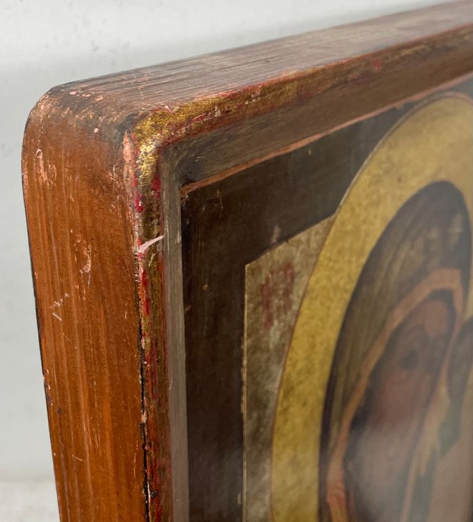 Antike Russische Ikone Gemälde (Gebraucht) in Root für CHF 90 – mit Lieferung auf Ricardo kaufen