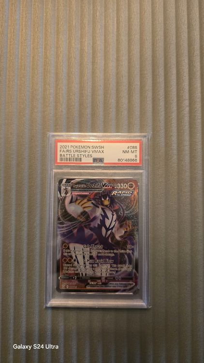 PSA 8/ Pokemon 2021 Urshifu Vmax / Battle Styles EN #088 (Neu (gemäss Beschreibung)) in jongny ...