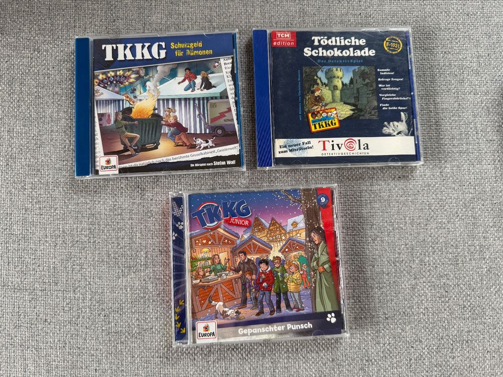 14 x TKKG Hörspiel CDs Stefan Wolf CD (Gebraucht) in Ennetbaden für CHF ...