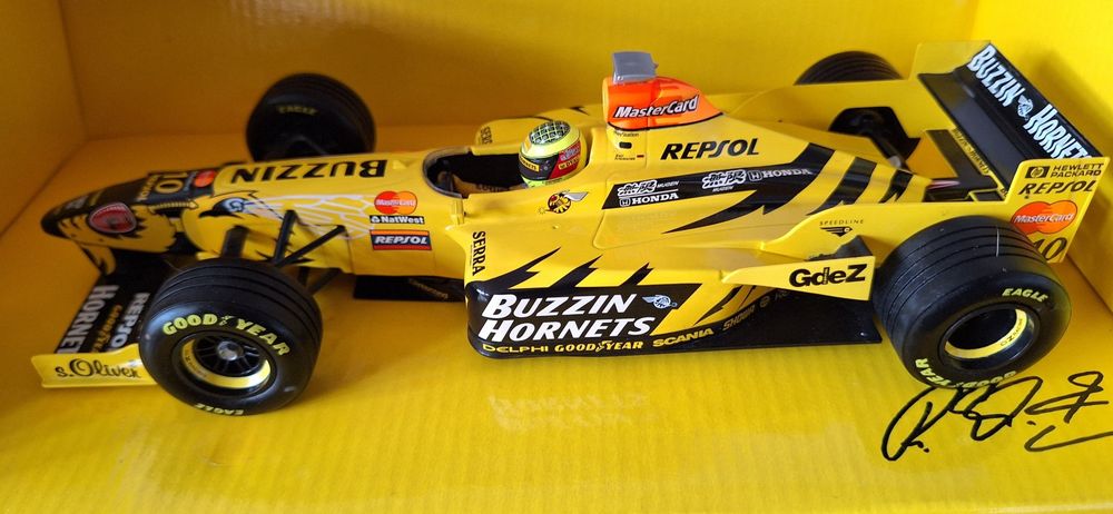 Jordan 198 Honda Ralf Schumacher F1 1998 Minichamps 1:18 (Neu (gemäss ...
