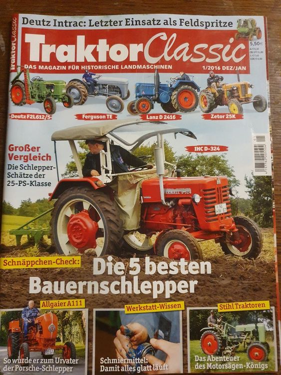 Traktor Classic 16 Stihl Traktoren IHC Farmall Deutz Lanz xx (Usato) a Flawil per CHF 17 – con ...