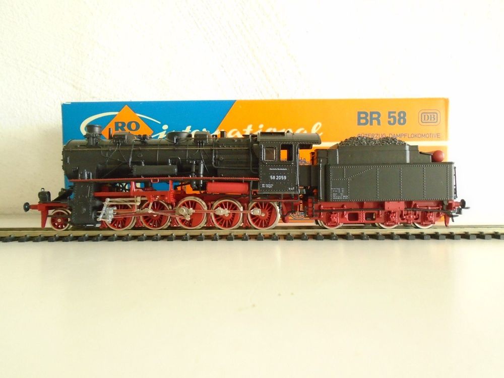 Roco H0: Güterzug-Dampflok BR 58 der DB | Kaufen auf Ricardo