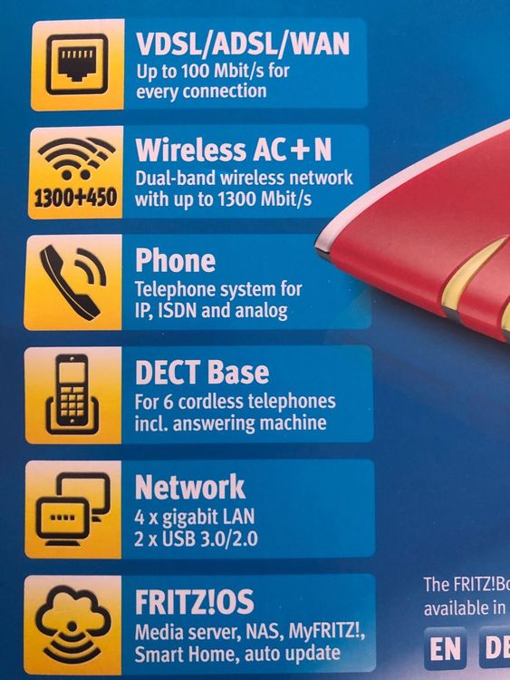Fritz.box 7490 high-speed home network (Gebraucht) in Döttingen für CHF ...
