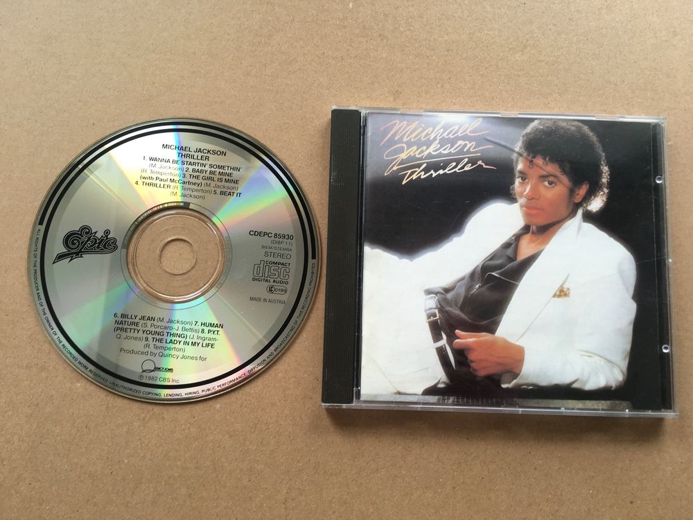 Michael Jackson - Thriller -CD- (Gebraucht) in St.Gallen für CHF 6.9 ...