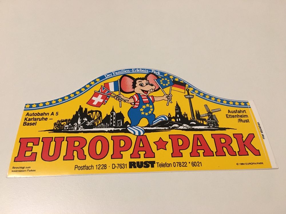 Sticker - Aufkleber - EUROPA*PARK | Kaufen auf Ricardo