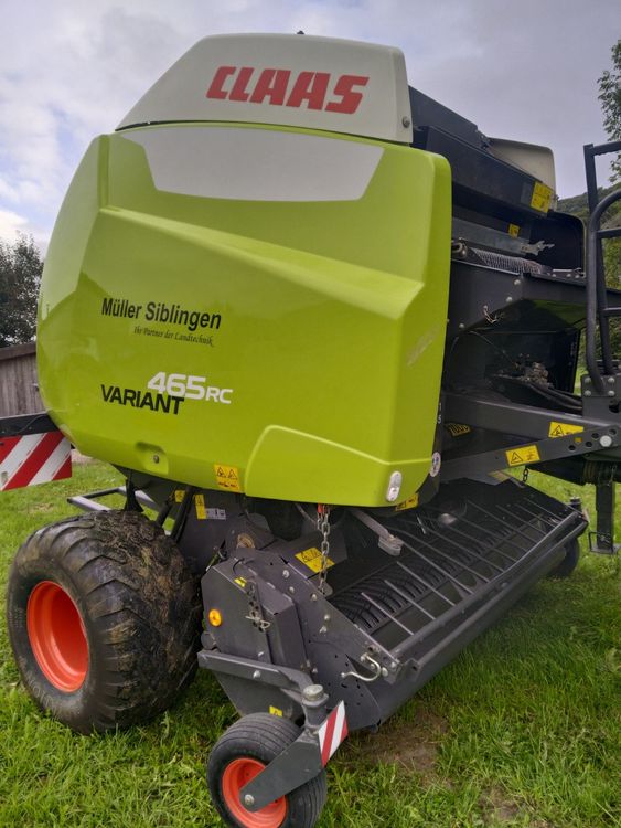 Rundballenpresse Claas Variant 465RC Pro (Gebraucht) in Guntmadingen ...