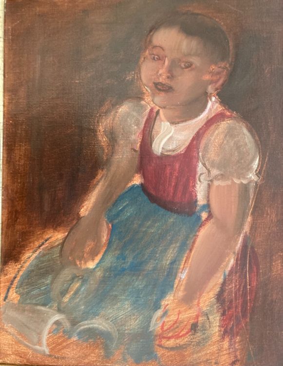 Orig. Oelgemälde ANNA KEEL (1940-2010) signiert, dat. 1967 | Kaufen auf ...