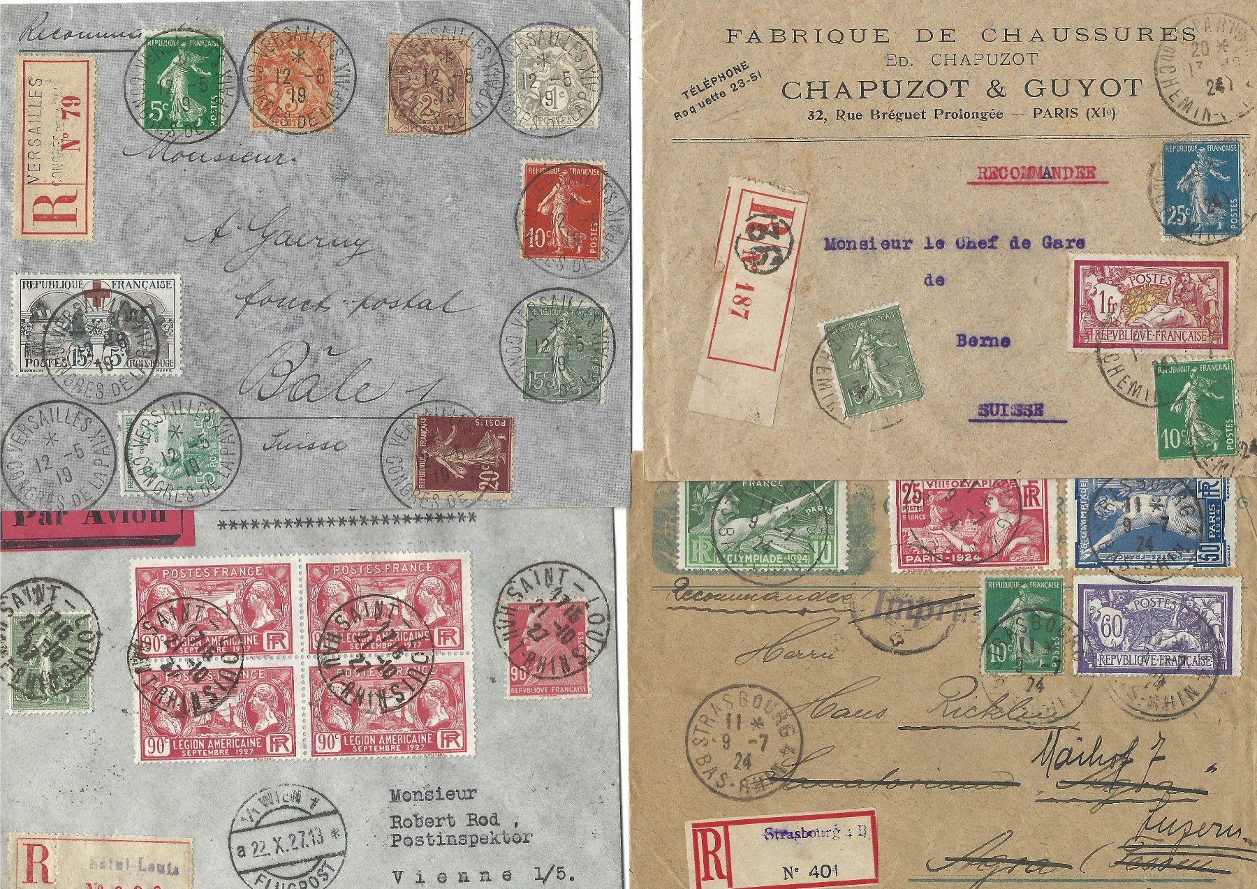 Tolles Franzosen Album mit über 200 dekorativen Briefen (Gebraucht) in ...