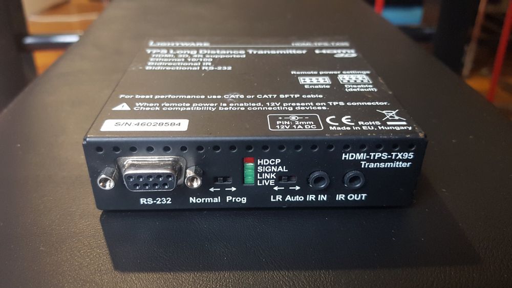 Lightware tps long distance transmitter (Gebraucht) in zürich für CHF 3 ...