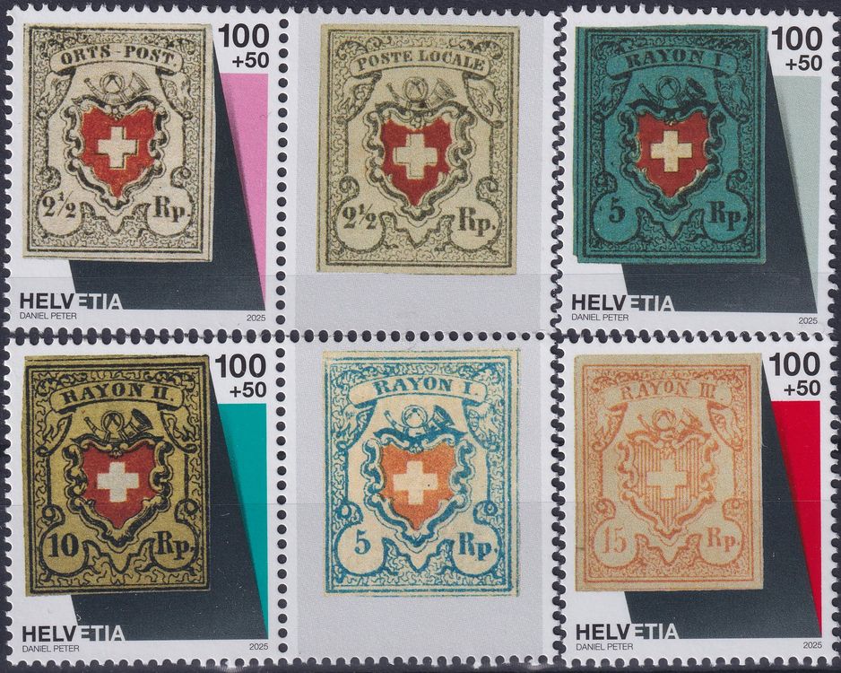 2025, BERNABA 5 Sätze EZ-Marken postfrisch ** alle Ausgaben! (Gebraucht ...