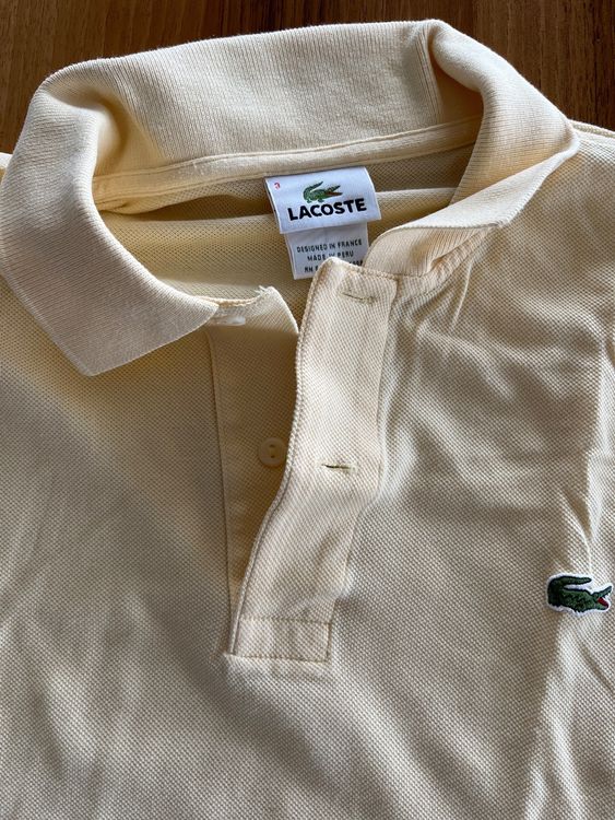 Original Lacoste Poloshirt / Gr. 3 / M / neuwertig | Kaufen auf Ricardo